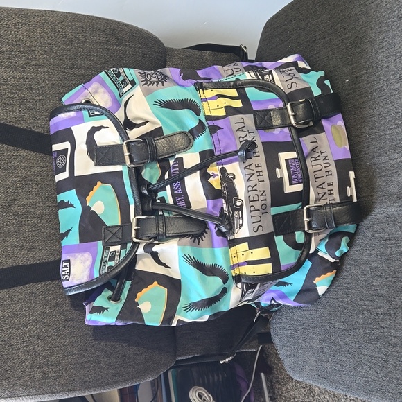 Warner Bros. | Bags | Hot Topic Supernatural Join The Hunt Multi Pocket ...